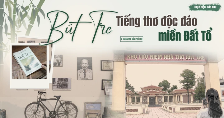 Bút Tre - Tiếng thơ độc đáo miền Đất Tổ