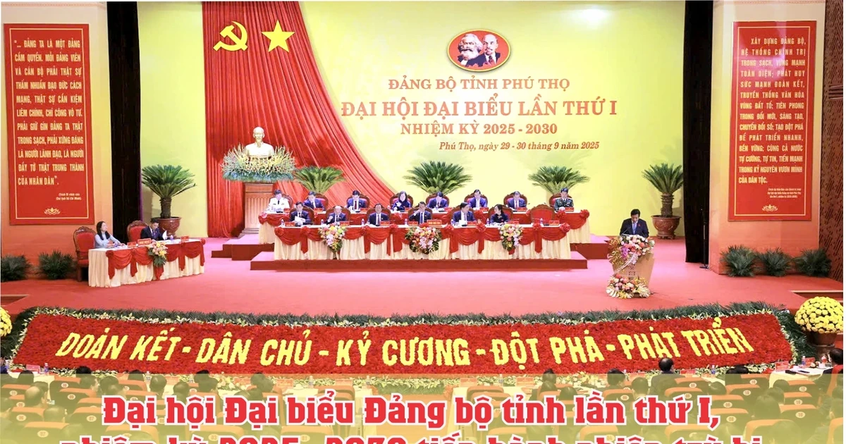 Đại hội Đại biểu Đảng bộ tỉnh lần thứ I, nhiệm kỳ 2025 -2030 tiến hành ...