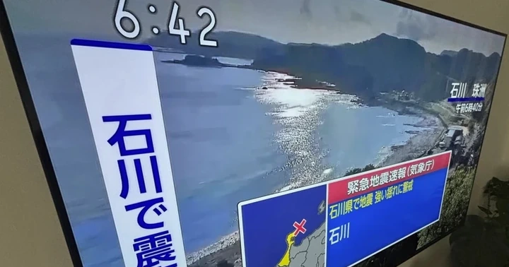 Động đất có độ lớn 5,9 làm rung chuyển miền Trung Nhật Bản