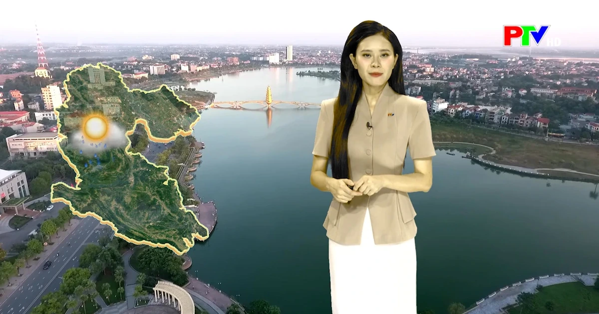 Dự báo thời tiết tỉnh Phú Thọ ngày 28/5/2026