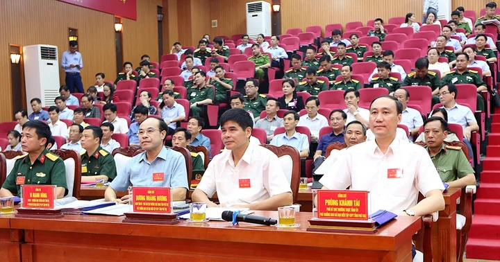 Khai mạc diễn tập khu vực phòng thủ Thị xã Phú Thọ năm 2024