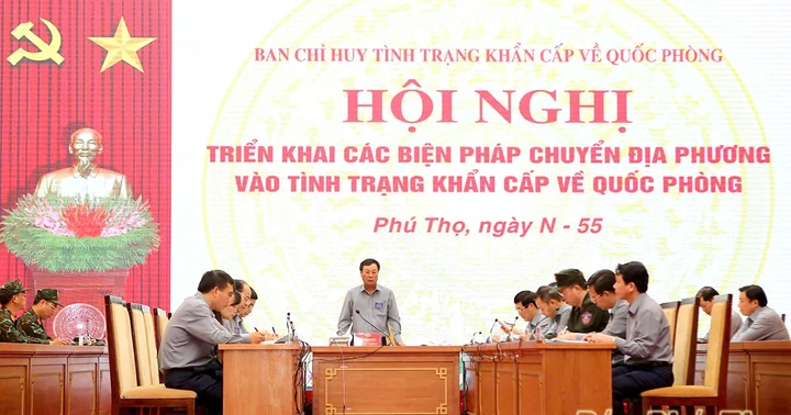 Khai mạc diễn tập khu vực phòng thủ tỉnh Phú Thọ năm 2024